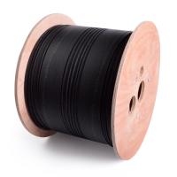 China Telecom FRP Outdoor FTTX Flat Drop Fiber Cable G.652D 2mm 300N for sale