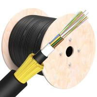 China ADSS Fiber Optic Cable 24 Core Single Mode G657A 9.5mm Aerial Overhead for sale