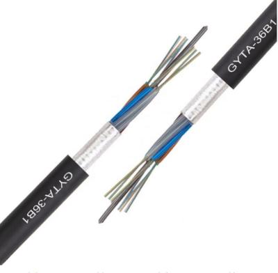 Cina Cavo a fibre ottiche d'acciaio a fibra ottica del membro di forza centrale g652 di GYTA in vendita