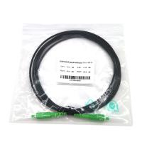 China FTTH 3.5mm G657B3 SC APC Single Mode 3m Fiber Optic Patch Cord for sale