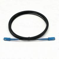 China 1 Core FTTH SC Drop Cable Fiber Optic Patch Cord 2.0x3.0mm G657A2 for sale