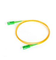 China Networking FTTH Single Mode 3M SC/APC Simplex Fiber Optic Patch Cord for sale
