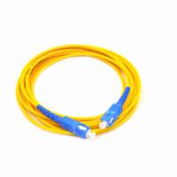 China Single Mode G652d 2.0mm LC to SC Fiber Patch Cable 3m for sale