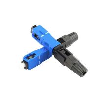 China SC APC UPC FTTH Indoor Quick Cable Splice Connector 61mm Insert Loss ≤0.2dB for sale