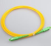 China SC/APC to SC/APC Single Mode Simplex LSZH Fiber Optic Patch Cable 3m for sale