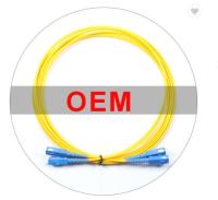 China OM1 Simplex Duplex G652D 3m LSZH Fiber Optic Patch Cord SC LC FC ST for sale