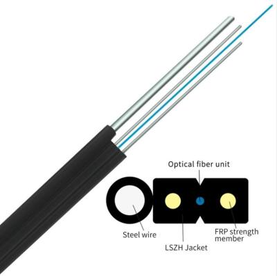 Cina Cavo flessibile a fibra ottica dell'interno 2 di FTTH 4 6 8 12 16 i 24 centri con il rivestimento di LSZH in vendita