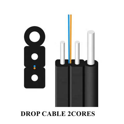 Cina Filato dual core di Aramid del cavo di telecomunicazione ISO9001 con il rivestimento FTTH di LSZH in vendita