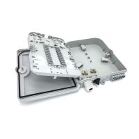 China Fiber Optic Distribution Termination Box 12 Core 24 Core 48 Core Wall Mountable for sale