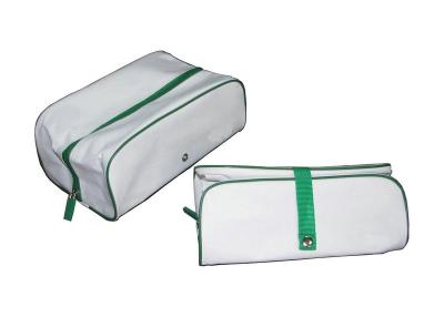 China White Foldble Travel Toiletry Bags for Decoration , Gifts 24 * 15 * 9 cm factory