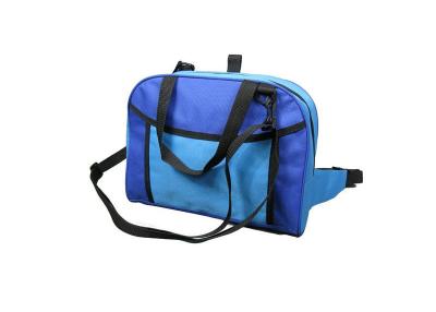China Blue 600D Polyester Bag / Multi Carry Ways Large Travel Tote Bags factory