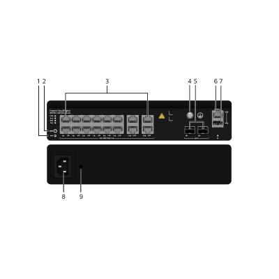 China S5735-L16LP2X-QA-V2 98012237 16*10/100/1000BASE-T Ports Network Poe Switch 16 Port for sale