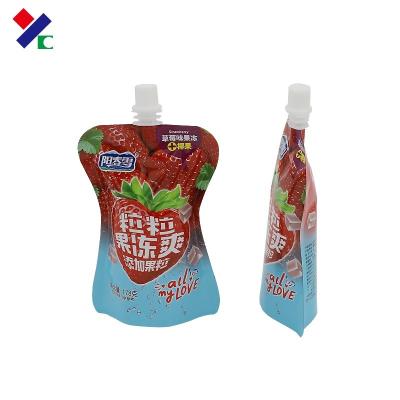 Cina Imballaggio riciclabile liquido del commestibile dei sacchetti del becco dell'OEM su misura in vendita