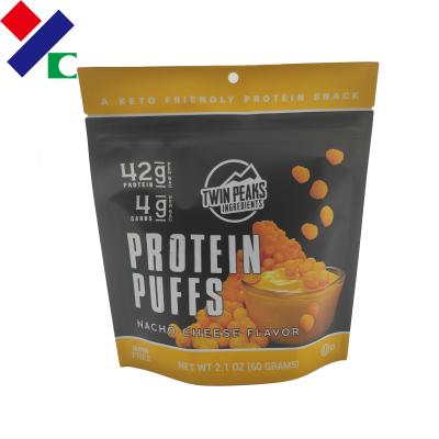 China VMPET stanno sulla prova che dell'ossigeno del sacchetto della chiusura lampo la chiusura lampo risigillabile insacca 100 micron per lo spuntino for sale