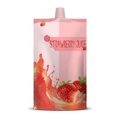 Cina 100ml stanno su Juice Spout Pouch Non Toxic di plastica riutilizzabile in vendita