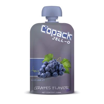Cina Frutta liquida di plastica Juice Drink Spout Pouch Packaging 200ml riutilizzabile in vendita