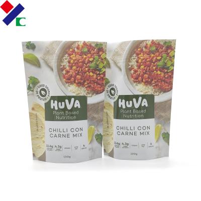 Cina La plastica a perfetta tenuta sta sulle borse dell'alimento del di alluminio del sacchetto della chiusura lampo in vendita
