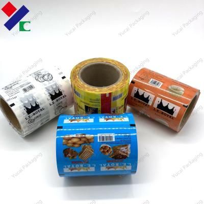 Cina Azione laminate su misura del rotolo del film di rotolo di imballaggio di plastica del commestibile in vendita