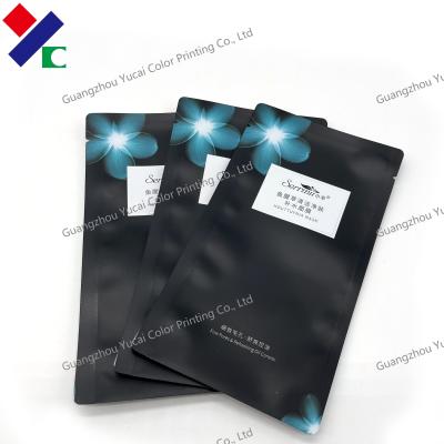 Cina borsa su ordinazione della chiusura lampo di Matte Printed Foil Laminated Plastic del sacchetto laterale della guarnizione tre di 0.2mm per l'asciugamano in vendita