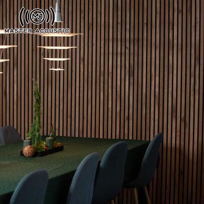 China MDF Slat Acoustic Panels Acoustic Panel Manufacturers for Modern Interiors for sale