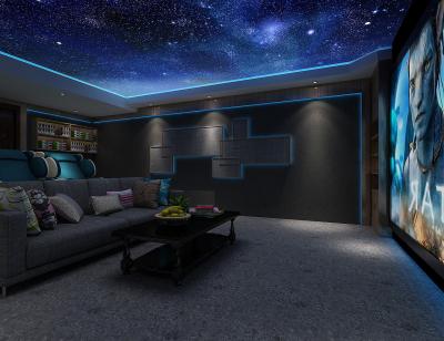 China NRC 0.7 - NRC 0.9 Sound Acoustic Panels Customized Starry Sky Ceiling Panels for sale