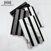 Quality Natural Oak Slat Wood Wall Panels Waterproof Moisture Proof PVC Wood Wall Panels for sale