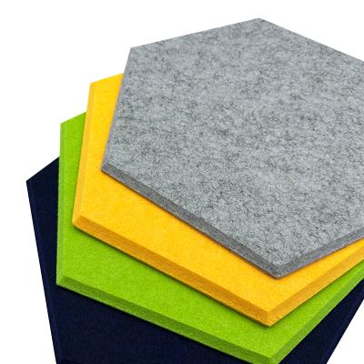 China Polyester Fiber Sound Acoustic Panels Self Adhesive Sound Proof Panel For Studios Office Home Theater for sale