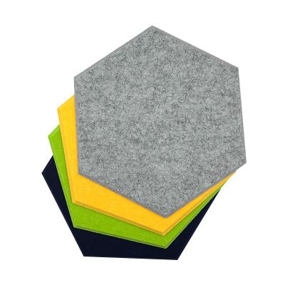 China Fireproof Hexagon Soundproof Panels Noise Reduction Hexagon Sound Absorbing Panels for sale
