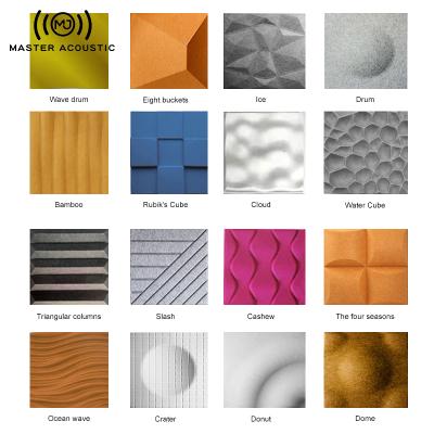 China 3D Sound Absorbing Wall Panels For Conference Rooms And Offices for sale
