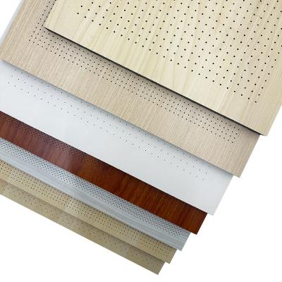 China Perforated Acoustic Panel Acoustic Panel Manufacturers for Interior Wall Systems for sale