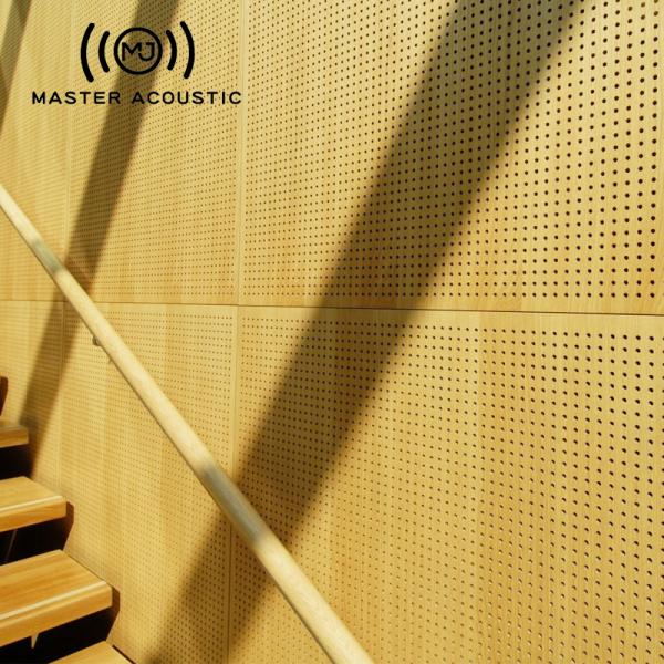 Quality MDF Perforated Acoustic Panels Acoustic Panel Manufacturers for Wall Cladding for sale