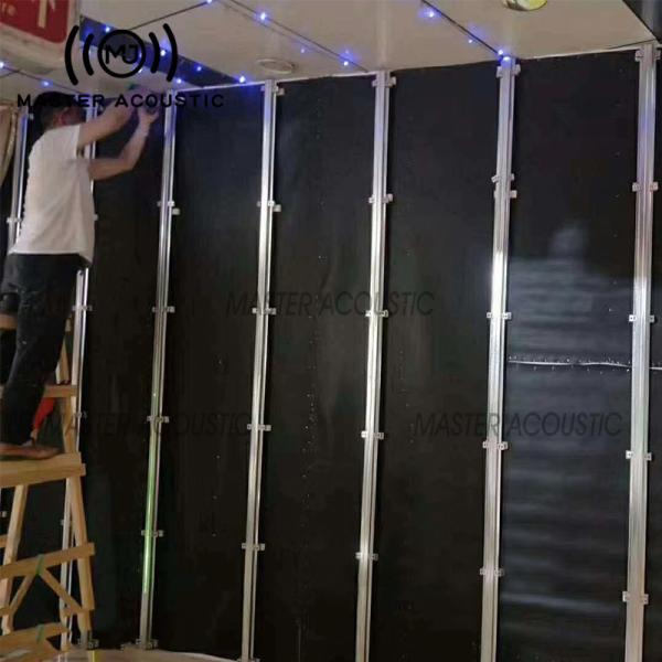 Quality Fire Resistant Mass Loaded Vinyl Black MLV Soundproofing Material Customized for sale