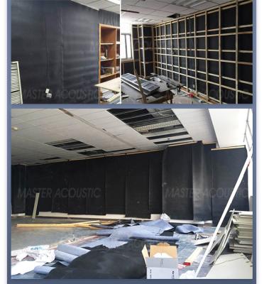 Quality Fire Resistant Mass Loaded Vinyl Black MLV Soundproofing Material Customized for sale