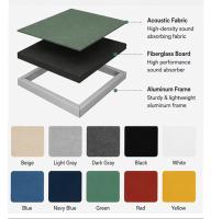 China Durable Suspended Baffles Fireproof Baffle Acoustic Ceiling Lightweight for sale