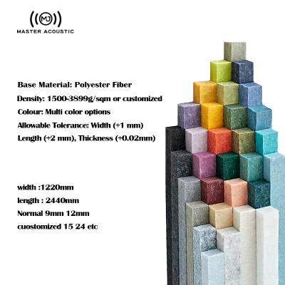 China Lightweight PET Acoustic Panels Acoustic Panel Manufacturers for Easy Installation for sale