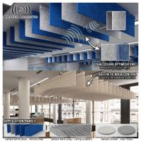 China Eco-Friendly Polyester Ceiling Sound-Absorbing Panels Solutions for sale