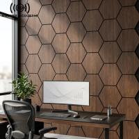 China Fire Resistant Hexagonal Slat Acoustic Panels for Architectural Projects for sale
