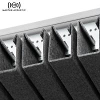 China Lightweight Polyester Baffle Ceiling Sound Acoustic Panels for Easy Installation for sale