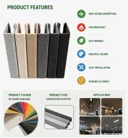 China Sound Acoustic Panels Polyester Baffle Ceiling for Modern Interior Projects for sale