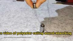 Polyester Ceiling Soundproofing Tiles