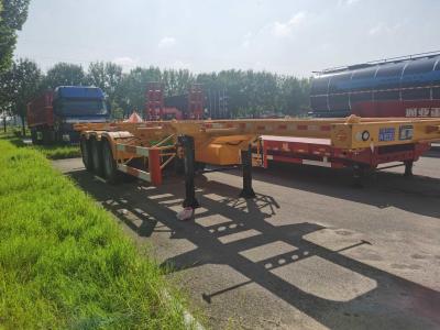Cina 3 assi 40ft Skeleton rimorchio in vendita Semi rimorchio scheletrico in vendita