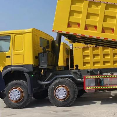 Cina Camionettiera miniera usata 10 ruote aspirapolvere 6x4 camionettiera in vendita