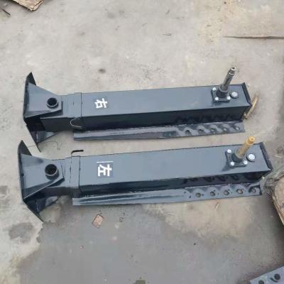 Cina Legno di supporto del rimorchio del carrello di atterraggio per il rimorchio di scarico 28T in vendita