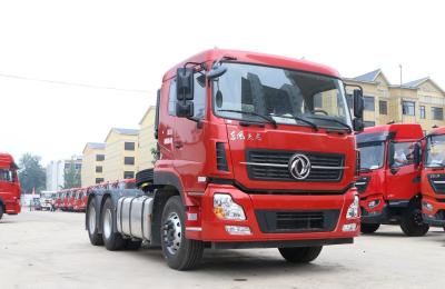 Cina 12m Dongfeng Heavy Duty Tractor Trailer Truck TIANLONG 450 HP 6X4 Trattore in vendita