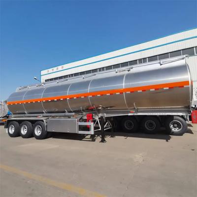 Cina 2 assi 3 assi Tri assi Fuel Tanker Trailer Capacità 42000L 11000 Gallon in vendita