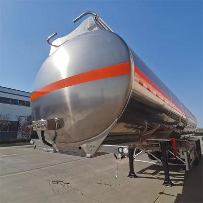 Cina 2 assi 3 assi Tri assi Fuel Tanker Trailer Capacità 42000L 11000 Gallon in vendita