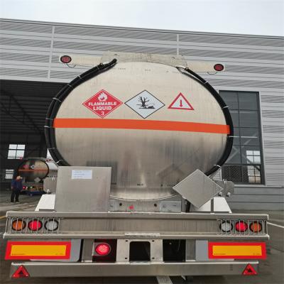 Cina 2 assi 3 assi Tri assi Fuel Tanker Trailer Capacità 42000L 11000 Gallon in vendita
