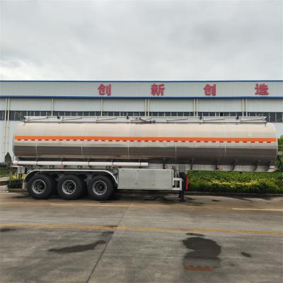 Cina Tre assi 44 metri cubi petrolio greggio di palma cisterna rimorchio cisterna di carburante semirimorchio in vendita