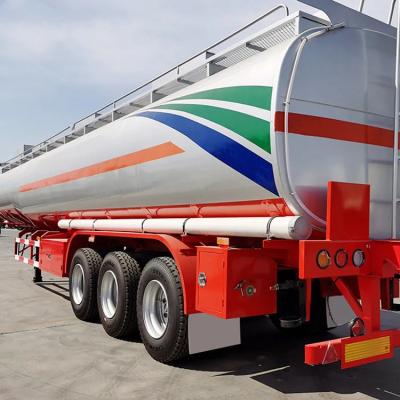 Cina 5000 galloni 6000 galloni 9000 galloni di alluminio camion cisterna rimorchi per la vendita 3 asse in vendita