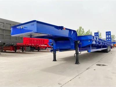 Cina 4 assi semirimorchiato a passo basso Camione 120 tonnellate in vendita